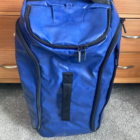 IKEA | Bags | Ikea Family Upptacka Rolling Blue Bag Carry On Luggage ...